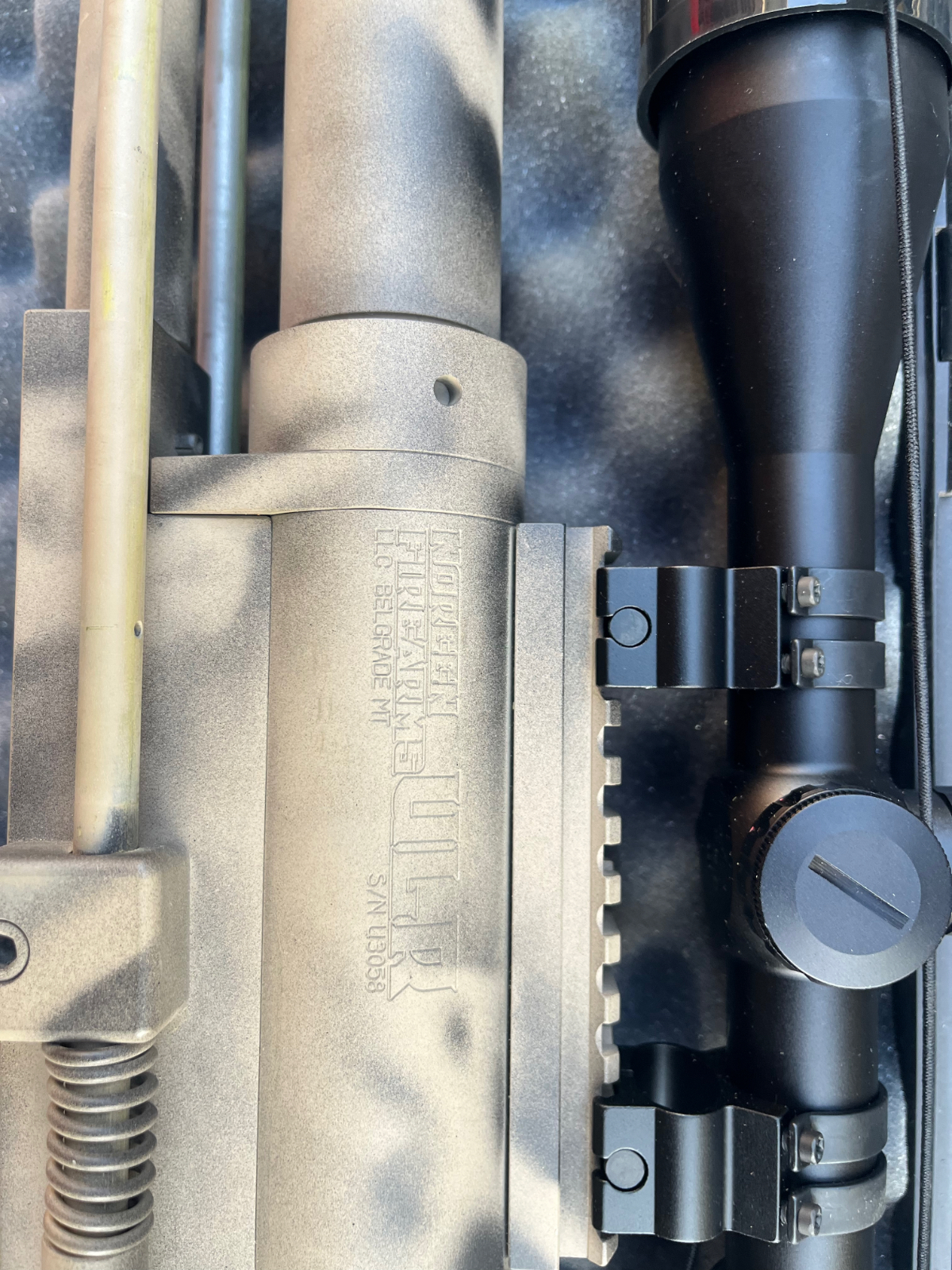 Noreen Firearms Noreen Desert Cameo 50bmg Long Range Sniper Rifle With ...