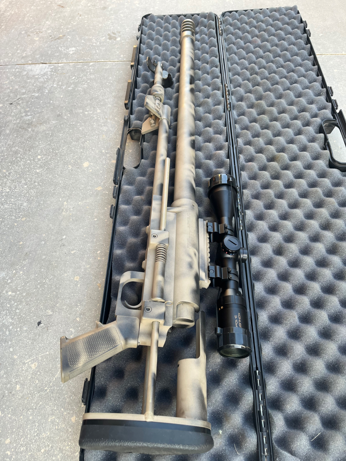 Noreen Firearms Noreen Desert Cameo 50bmg Long Range Sniper Rifle With ...