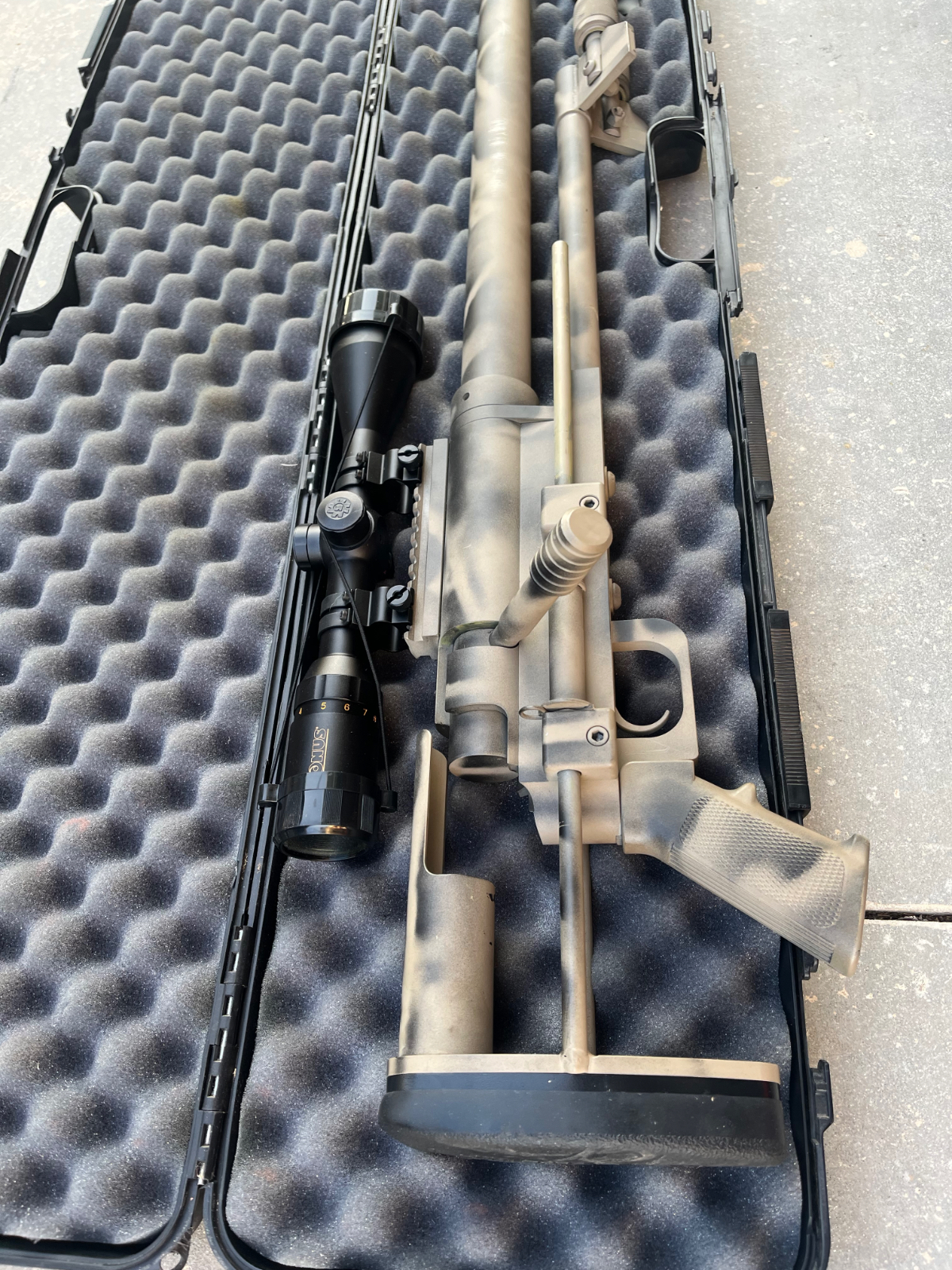 Noreen Firearms Noreen Desert Cameo 50bmg Long Range Sniper Rifle With ...