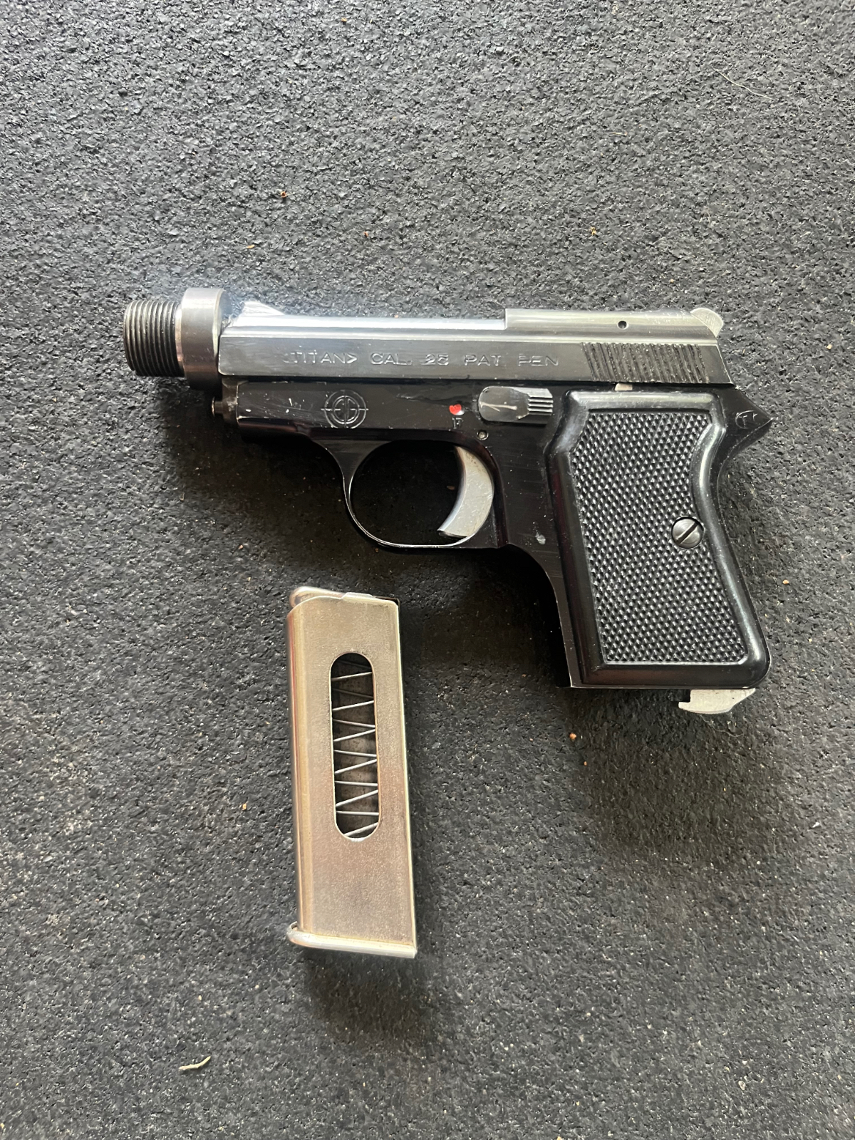 Titan Custom Threaded For Suppressor 25acp Pistol .25 Acp For Sale at ...