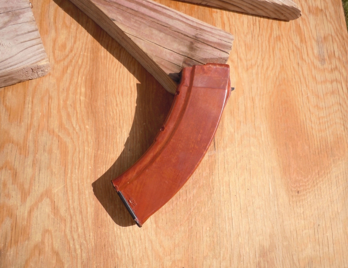 1 Ak-47 Ak47 Akm 30rd 7.62x39 Russian Bakelite Mag With Star, Ink, Tula ...