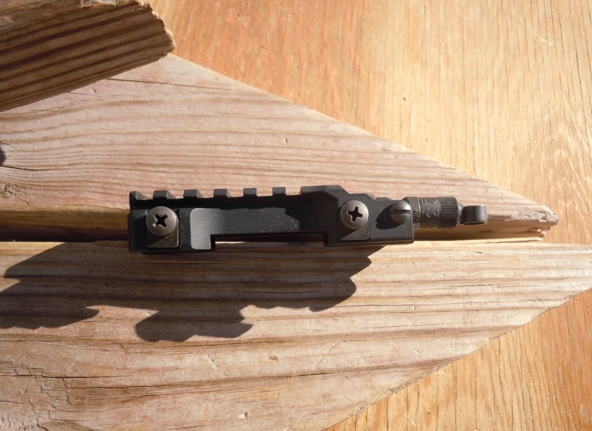 Kac G36/Sl8 200-600m Flip Up Sight With Optic Rail, Knight`S Armament ...