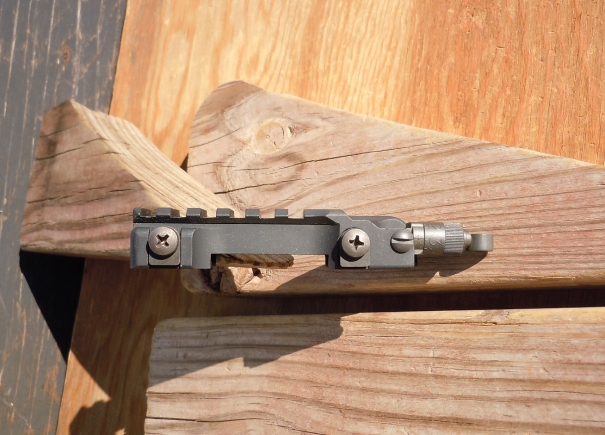 Kac G36/Sl8 200-600m Flip Up Sight With Optic Rail, Knight`S Armament ...