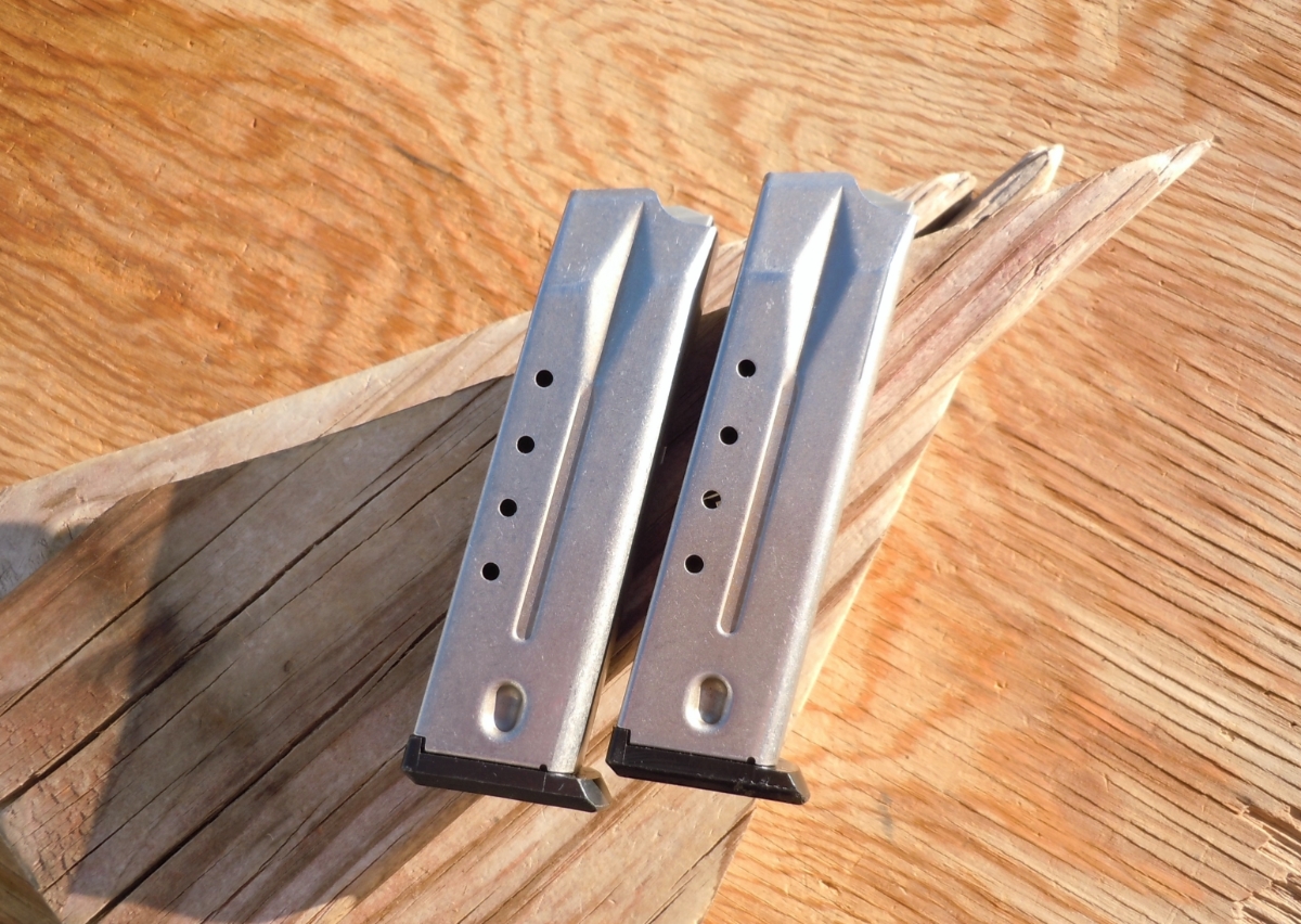Pictures: Two Factory Ruger P94 Stainless Steel 9mm Magazines - 16480810