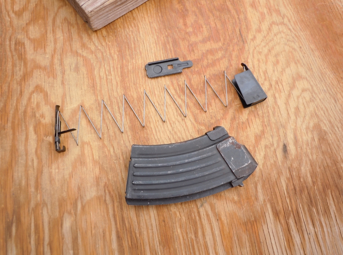 Romanian Wasr-10 Single Stack Ak Ak47 7.62x39 Steel Magazine 7.62x39 ...