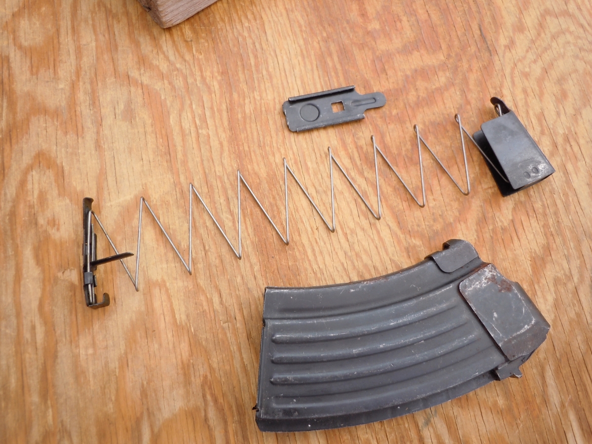 Romanian Wasr-10 Single Stack Ak Ak47 7.62x39 Steel Magazine 7.62x39 ...