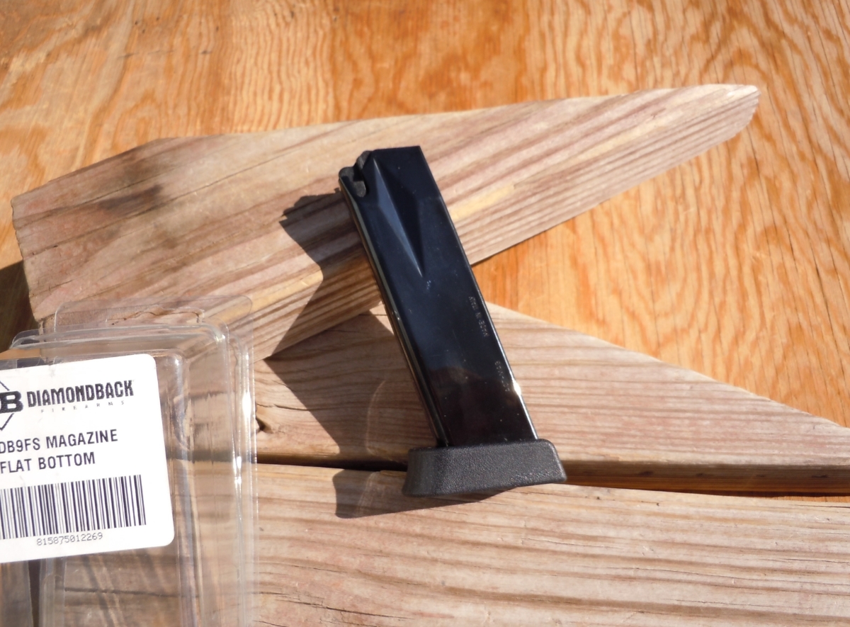 2 Diamondback Firearms Magazine Db9fs 9mm 15rd Full Size Magazines 9mm ...