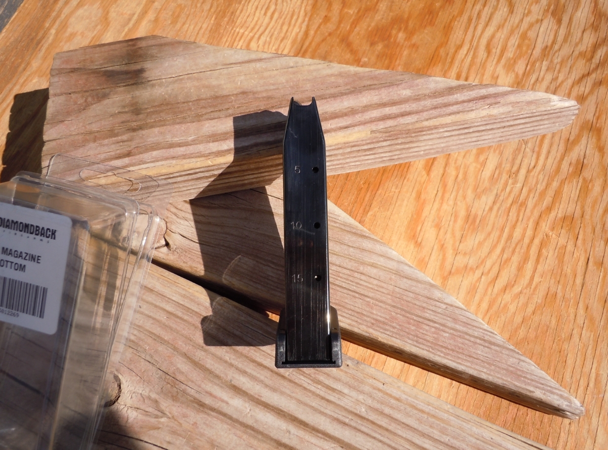 2 Diamondback Firearms Magazine Db9fs 9mm 15rd Full Size Magazines 9mm ...