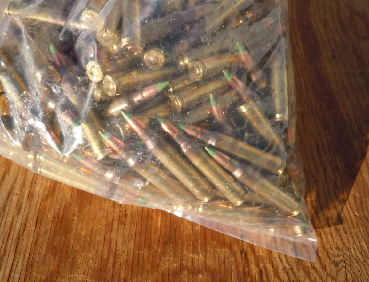 Lake City 300 Rounds Federal XM855 5.56mm 62 gr FMJ-BT LCAAP Green Tip ...