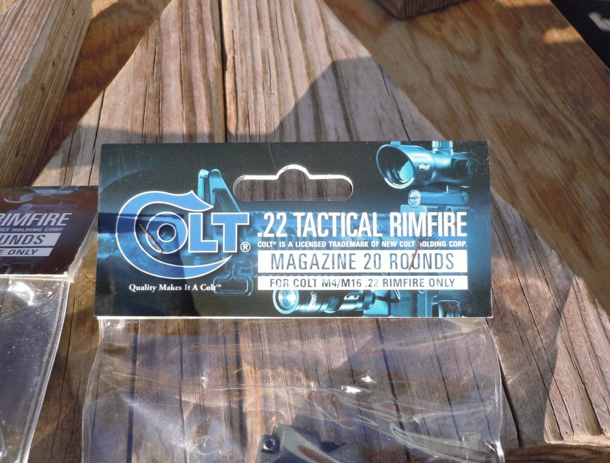 2 Colt Magazines Colt Ar-15 .22 Tactical Rimfire .22 Long Rifle 20 ...