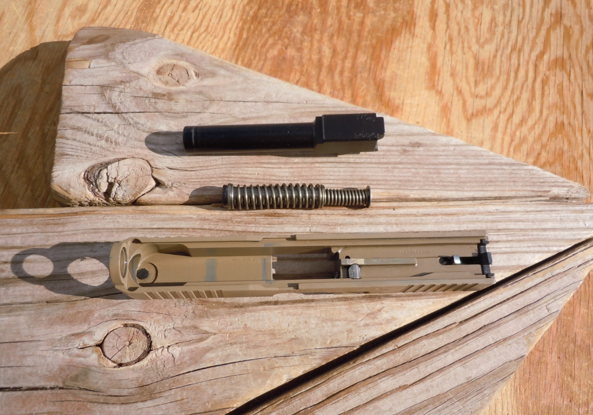 Factory Glock 19 Gen5 Complete Slide Barrel Recoil Spring Assembly ...