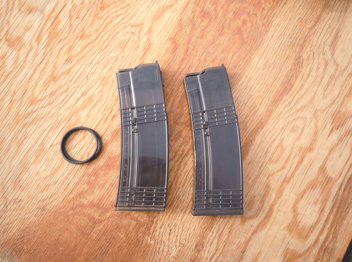 2 Eagle Arms Beta-Mag 35rd Ruger Mini-14 .223 Magazines, Polymer Smoke ...