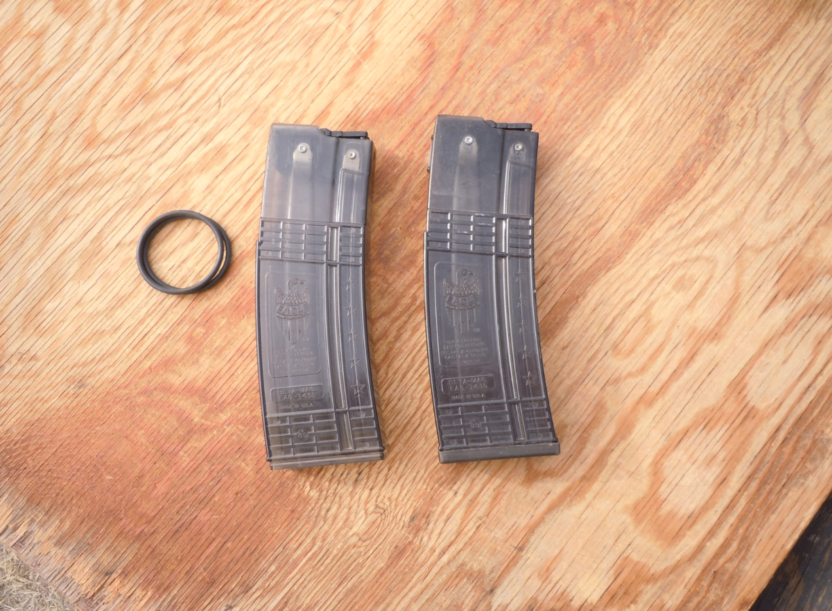 2 Eagle Arms Beta-Mag 35rd Ruger Mini-14 .223 Magazines, Polymer Smoke ...
