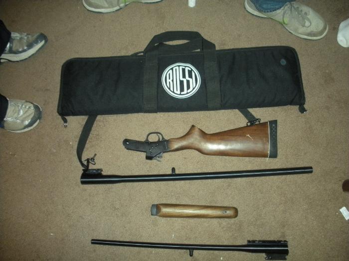 Rossi Firearms Rossi Dual Barrel .308/12 Gauge Model S12-.308rs For ...