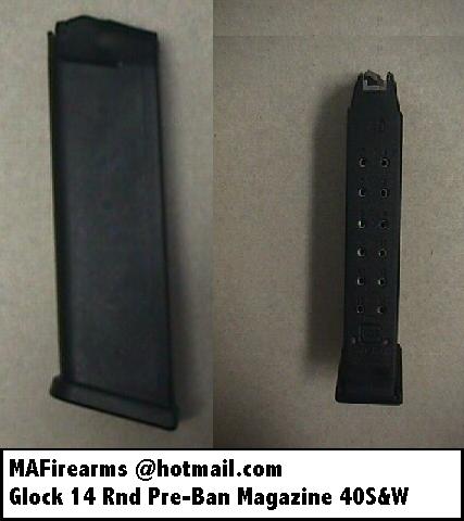 Original Glock 40 Cal 14 Rnd Pre-Ban Magazines For Sale at GunAuction ...
