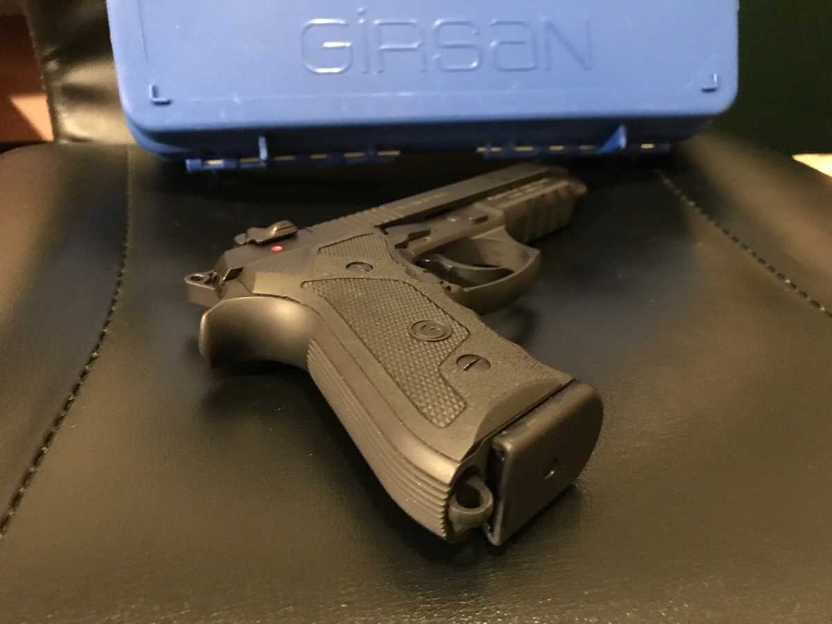 Eaa Girsan/Beretta Girsan Regard Mc / Like Beretta Fs M9 1-18 Round ...