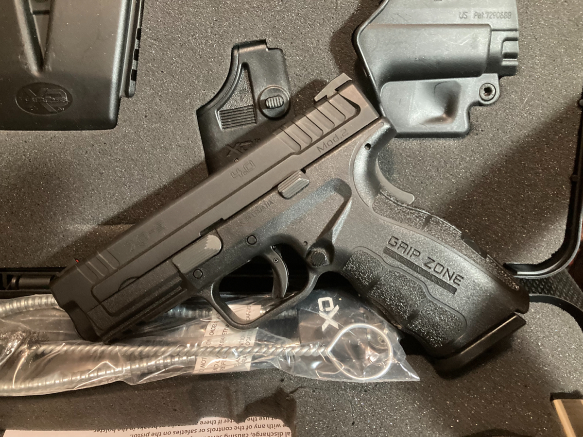 Springfield Armory Springfield Xd9 Mod 2. 4-15 Round Mags. Like New ...