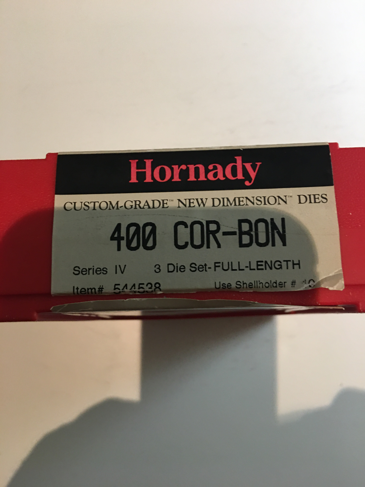 Hornady 400 CorBon Dies .400 CorBon 17252707 - GunAuction.com