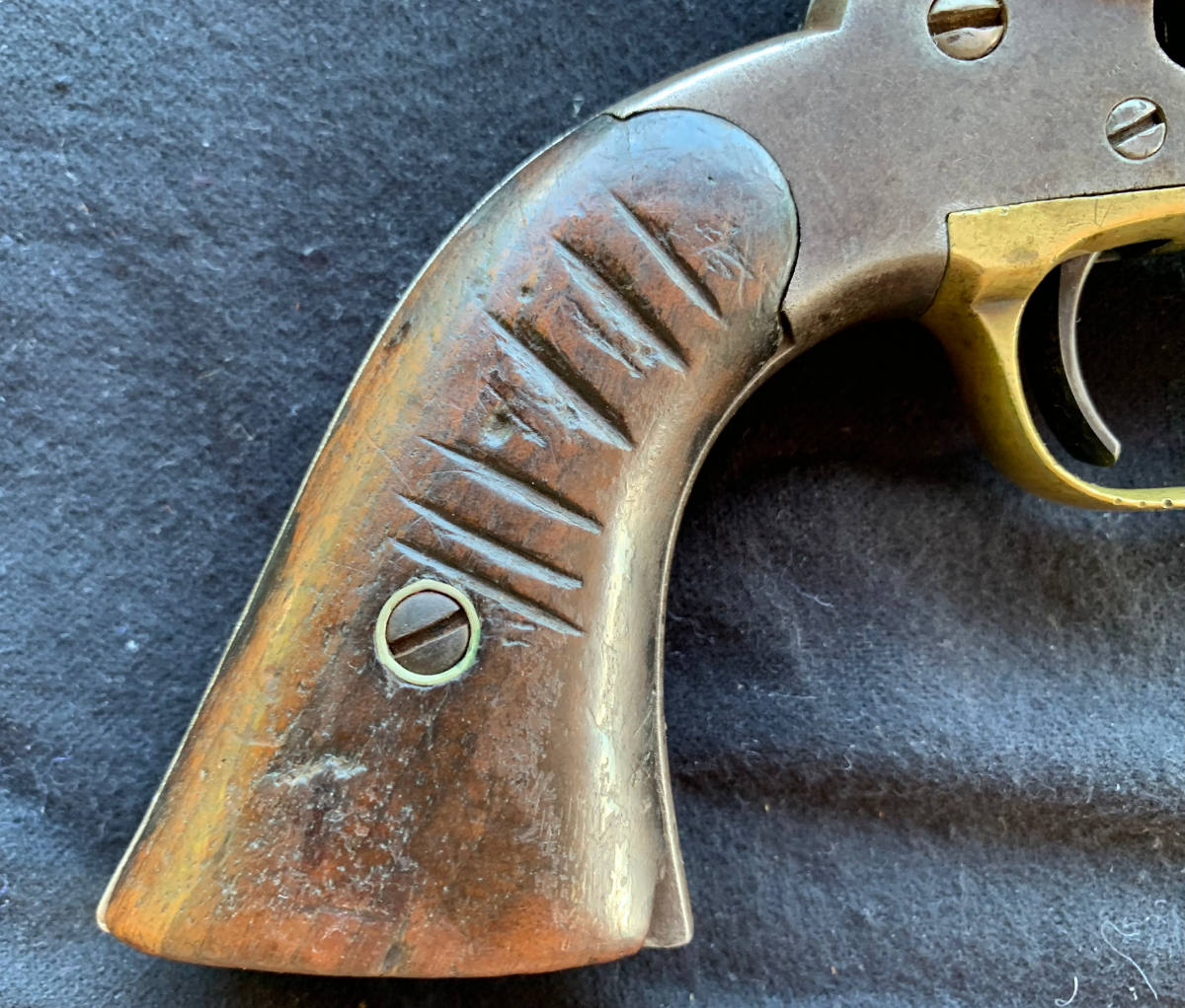 Remington Beals 1858 Army Model Revolver--Ser. No. 666---Civil War Gun ...