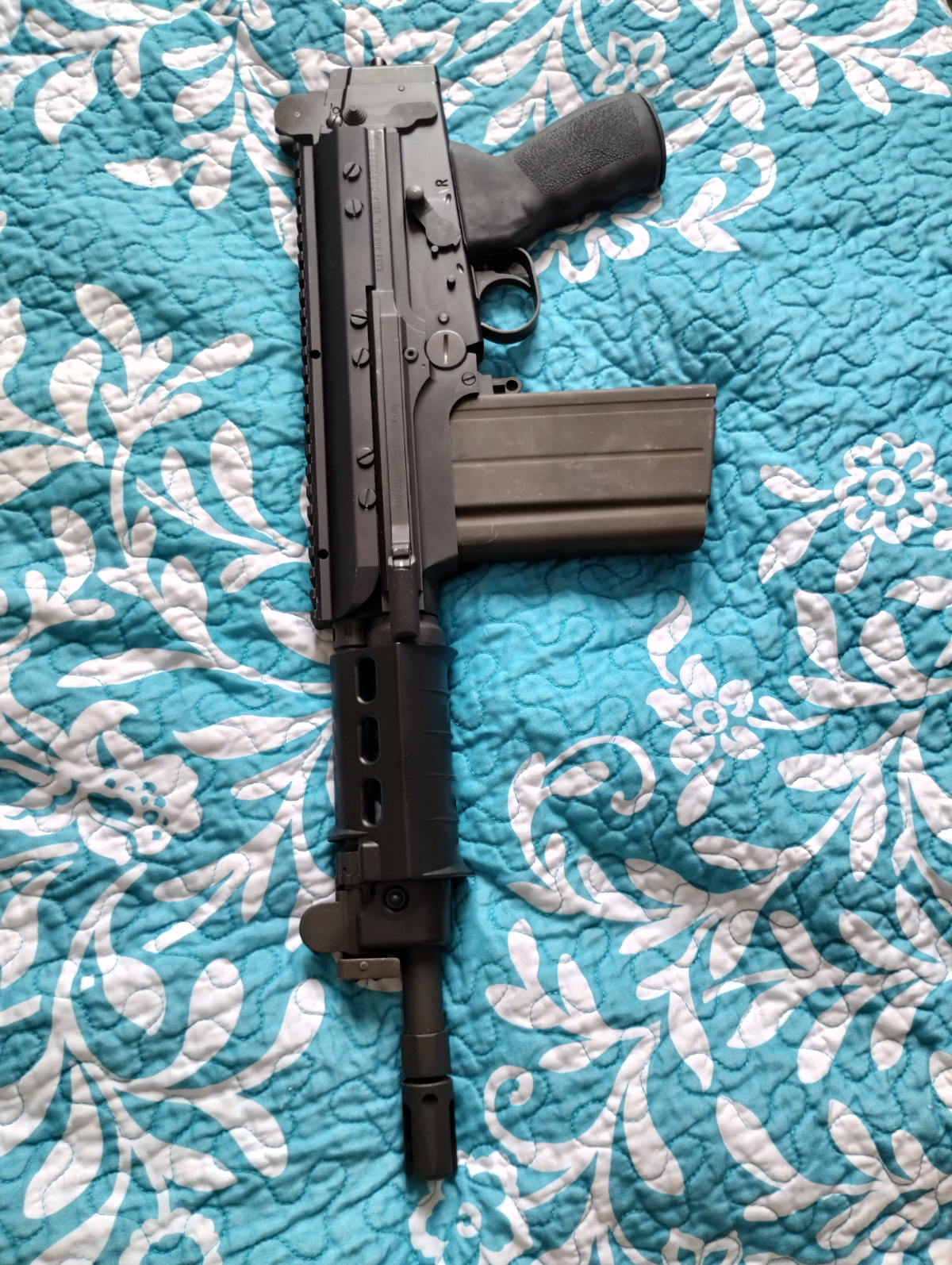 Ds Arms Sa-58 Sa58 Fal .308 Pistol Xs Products Aluminum 50 Round Drum ...