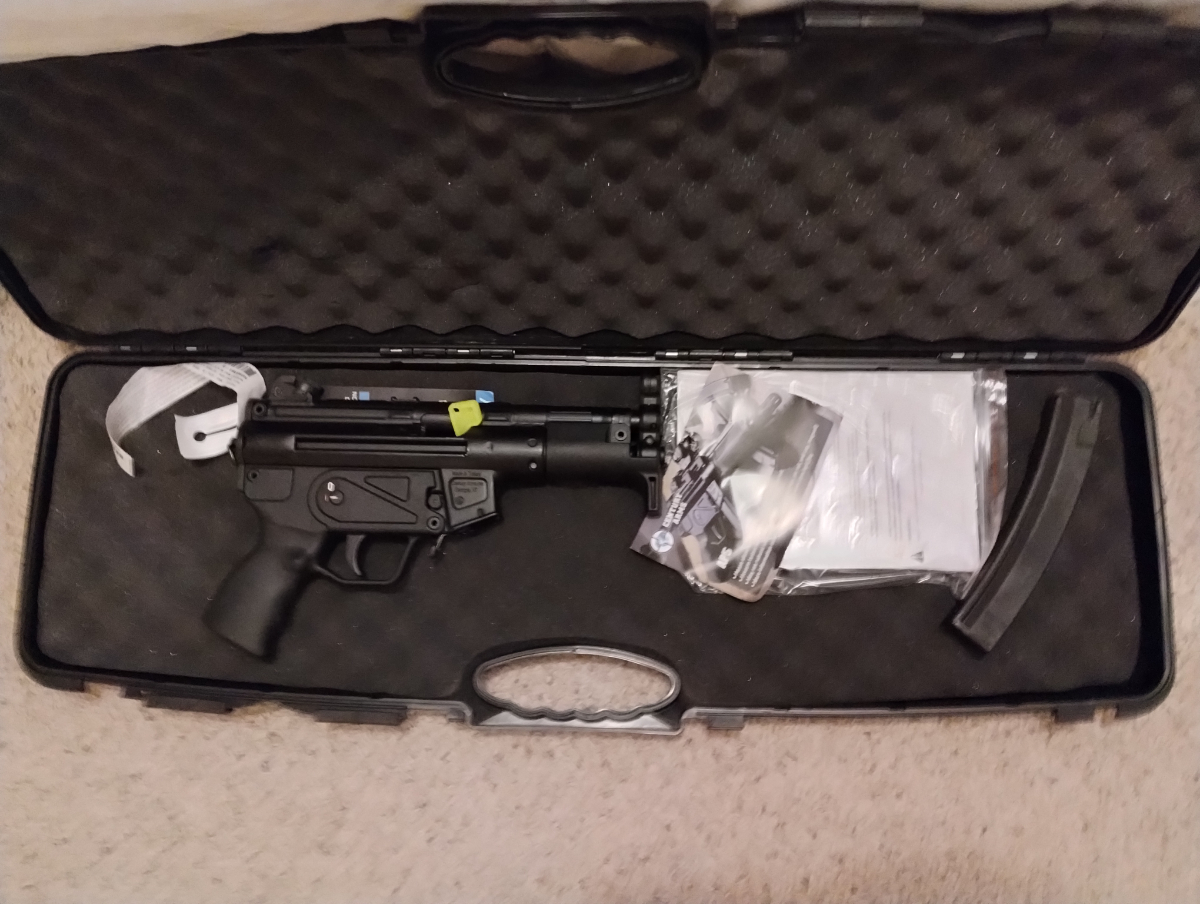 Mke - Ap5-M Hk Heckler Koch Sp5-K Clone 9mm 5 Mags Century Arms Lnib ...