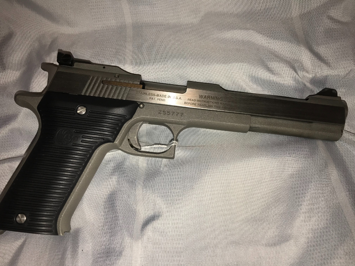 Amt Automag Ii Stainless Steel 6" With 3 Magazines .22 Magnum For Sale ...