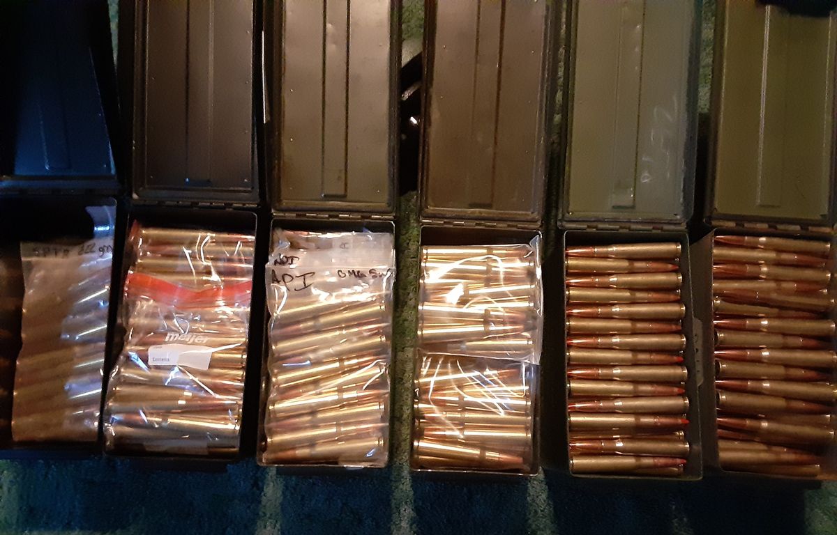 100 Rounds Of .50 Bmg Ap Ammo In A Can .50 Bmg For Sale at GunAuction ...