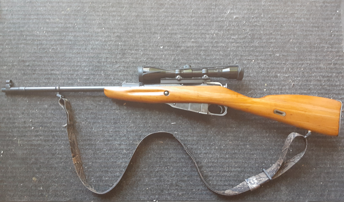 Hungarian M44 Mosin-Nagant Carbine Sporterized 1953 W/ Scope 7.62x54r ...