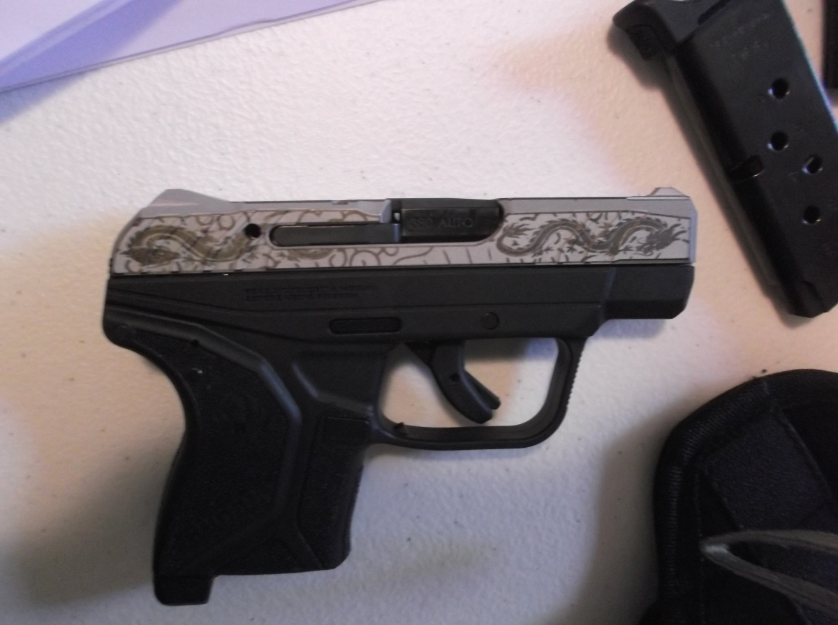 Ruger LCP II, two-tone engraved .380 ACP 17291396 - GunAuction.com