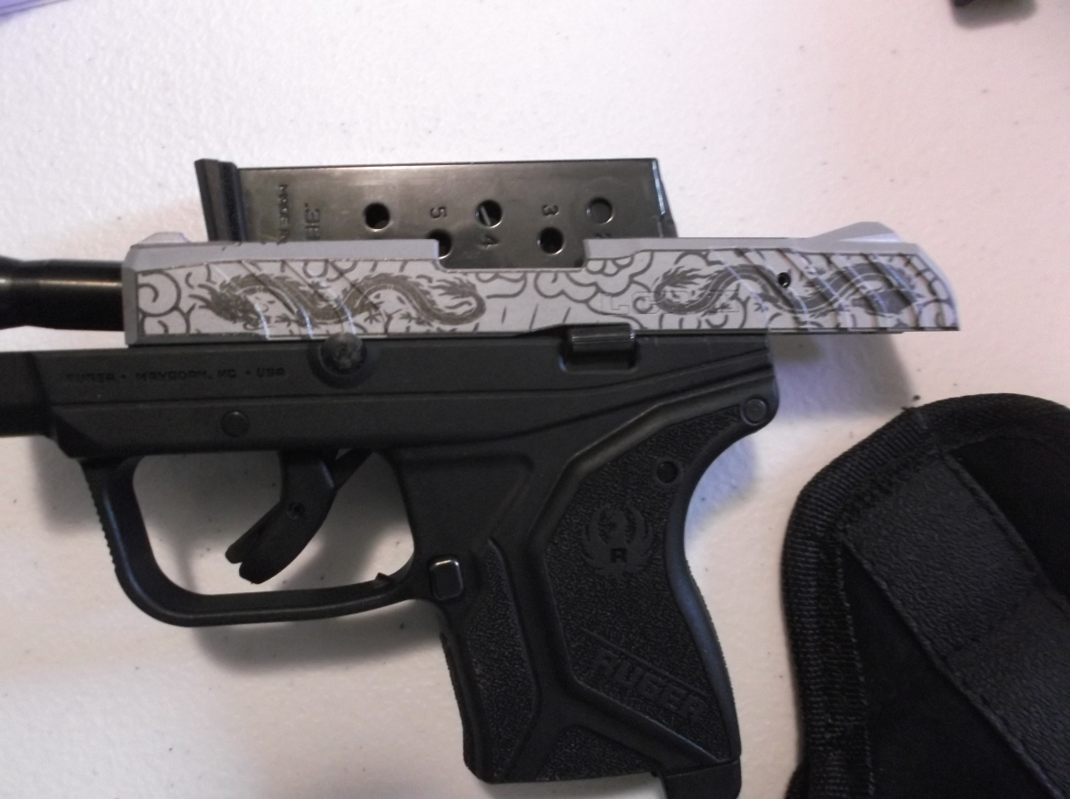 Ruger LCP II, two-tone engraved .380 ACP 17291396 - GunAuction.com