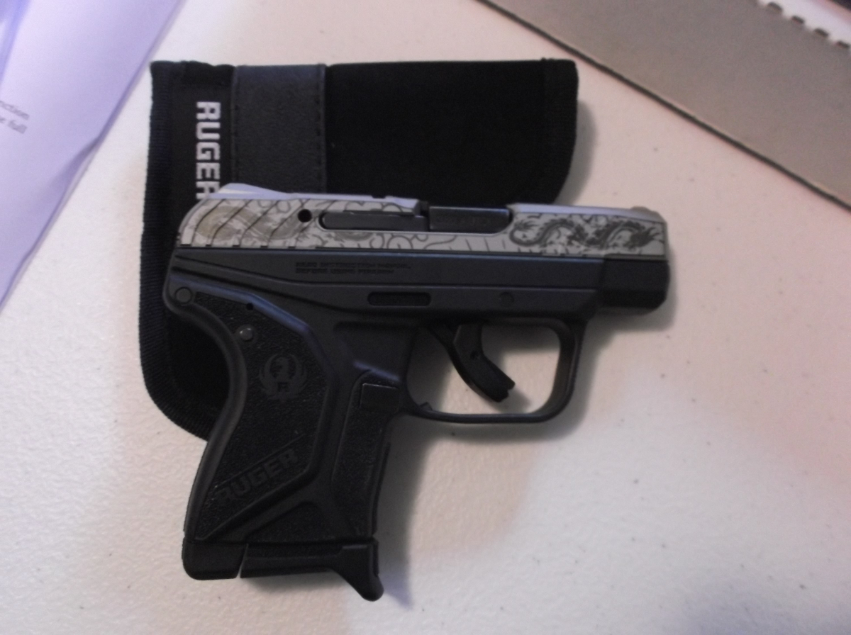 Ruger LCP II, two-tone engraved .380 ACP 17291396 - GunAuction.com