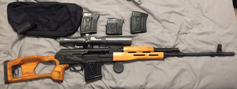 Romanian Psl Dragunov Sniper Fpk Romak 7.62x54r 7.62x54r For Sale at ...