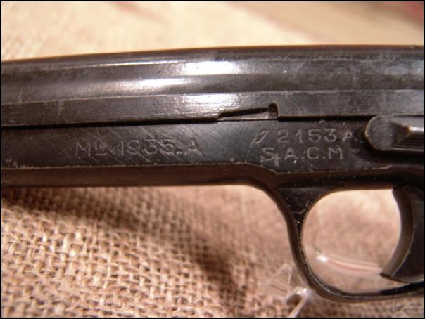Sacm Post Wwii French M1935a No Lanyard I2153a Pistol For Sale at ...