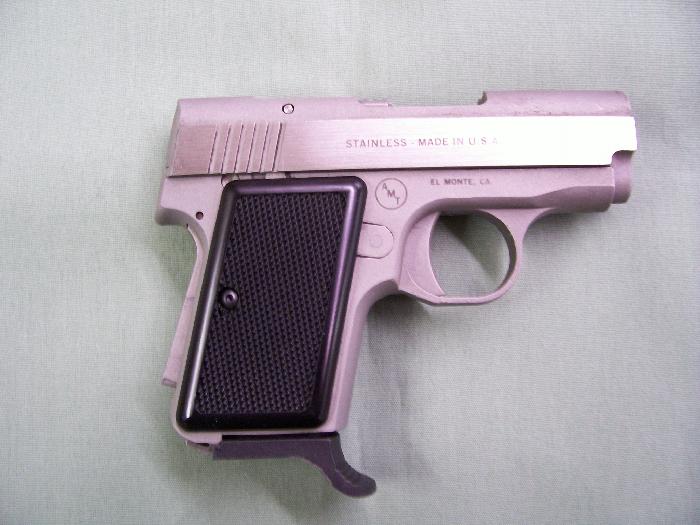 Arcadia Machine and Tool - AMT Caliber .380 9MM Kurz - Back Up Pistol ...