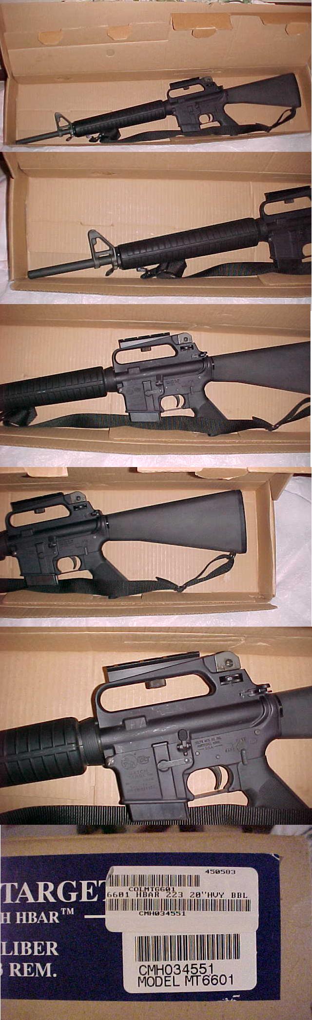 Colt Ar-15 , Mt6601 Hbar .223 ,20in Brl 1/7 Twist For Sale at ...