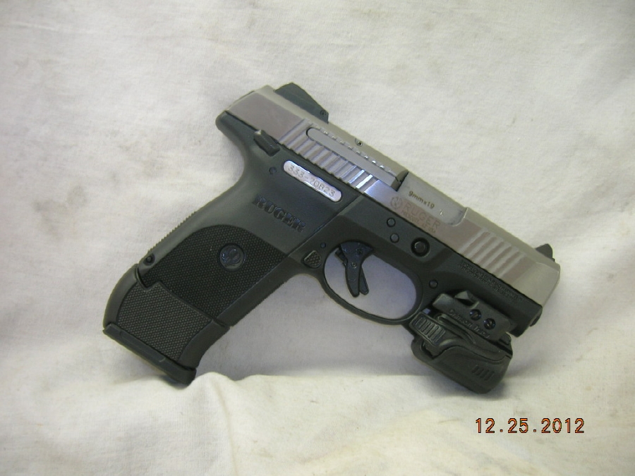 Ruger Sr9c With Crimson Trace Light 9mm Nib For Sale at GunAuction.com ...