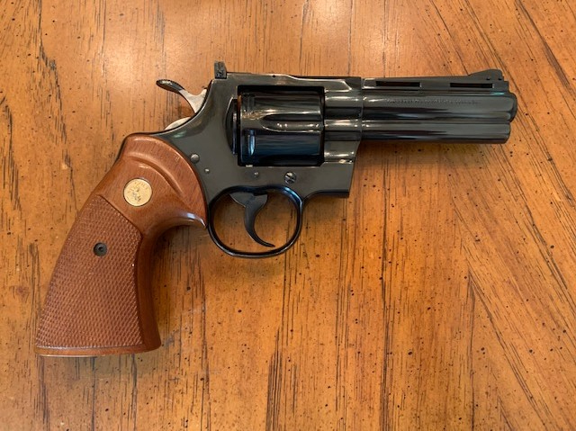 Colt Python 357 Magnum Ctg 4 Barrel .357 Magnum For Sale at GunAuction ...