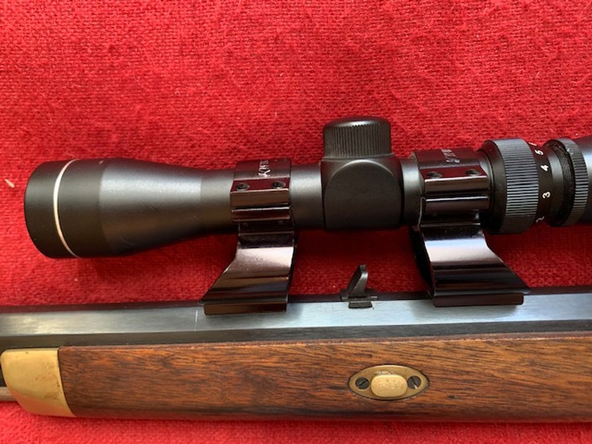 Lyman Muzzleloader In .50 Cal Black Powder W/ Scope .50 Caliber Ball ...