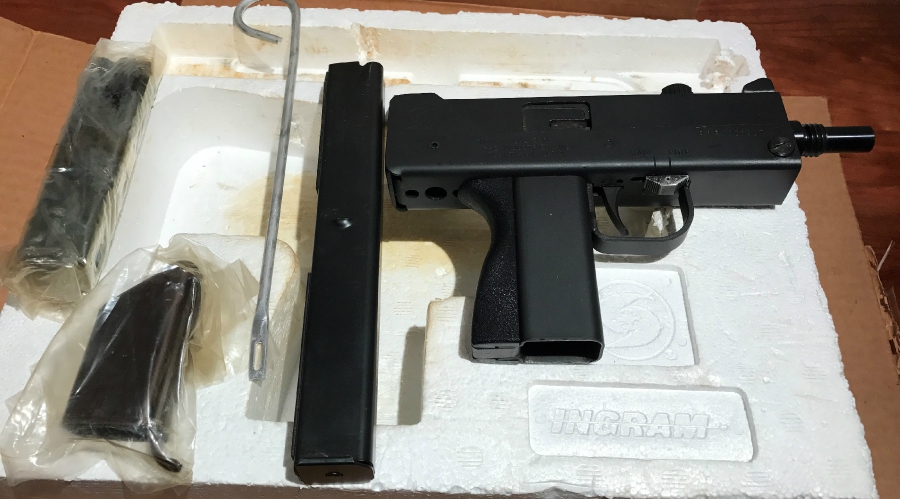 Ingram New In Box - Open Bolt Mac .380 Acp For Sale at GunAuction.com ...