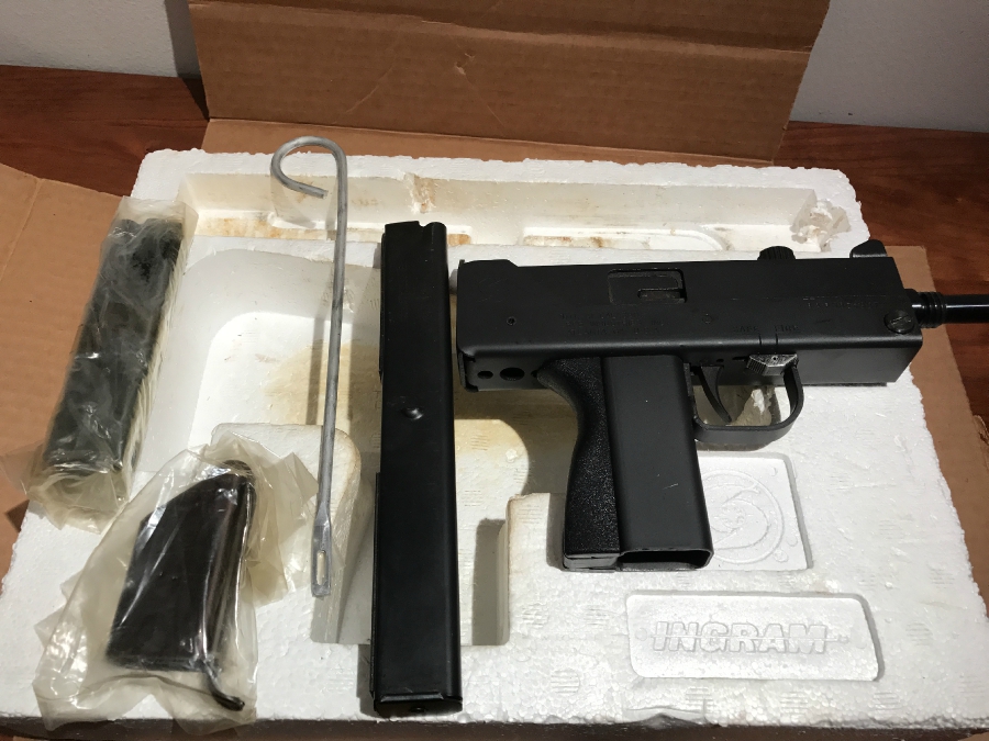 Ingram New In Box - Open Bolt Mac .380 Acp For Sale at GunAuction.com ...