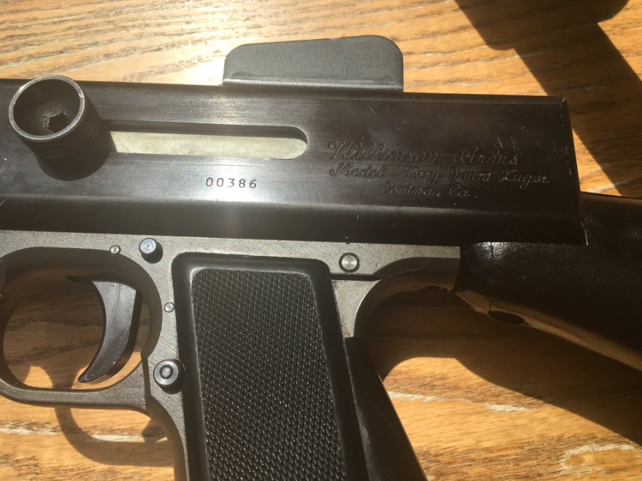 Wilkins On Arms 9mm Linda Pistol And Rifle 9mm Luger For Sale at ...