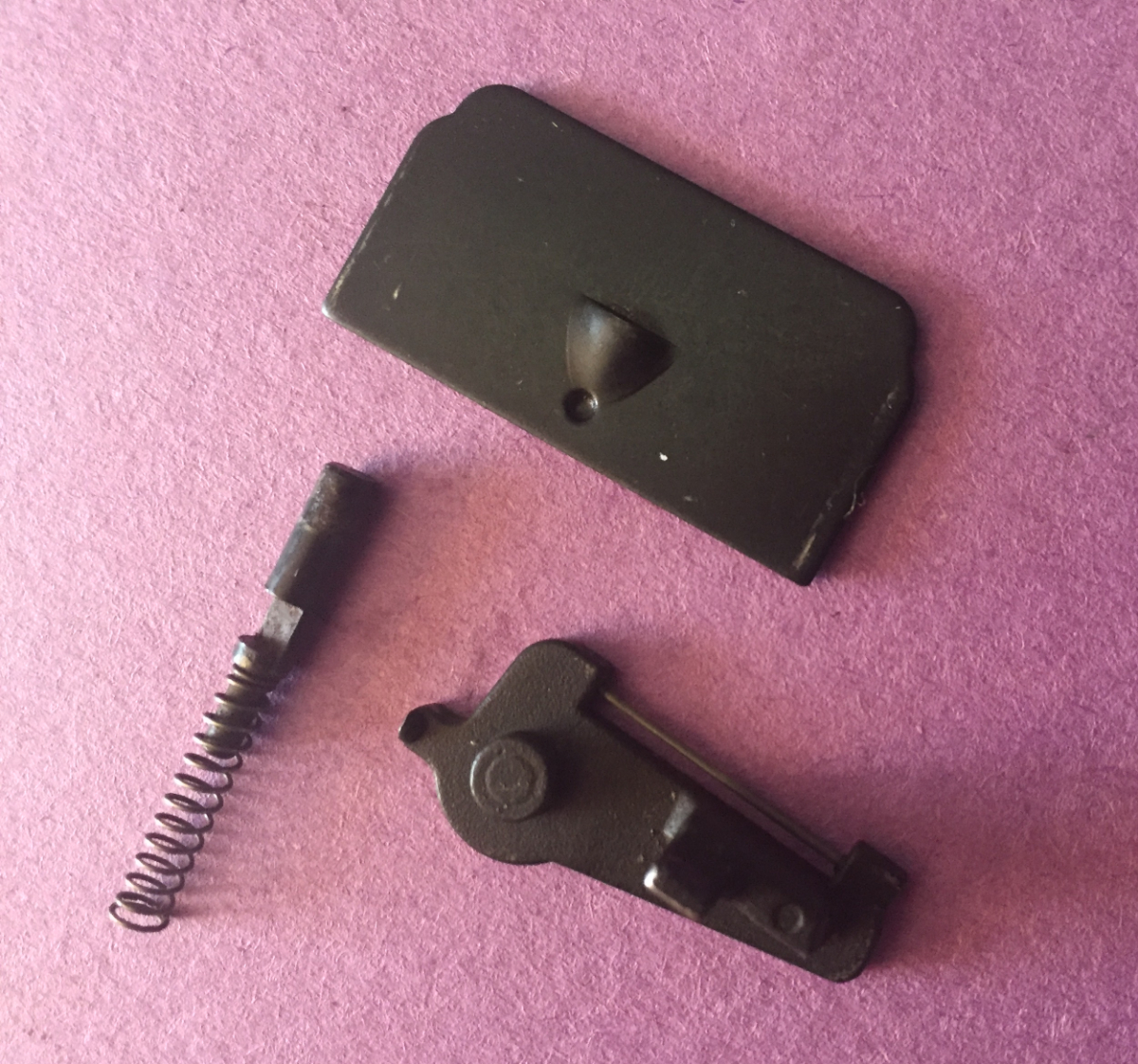 Ruger Standard Mini 14 Bolt Lock Assemble Complete With Side Plate For ...