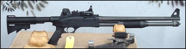 Fn H-Usa Tps Tactical Police Shotgun W/ C-More For Sale at GunAuction ...