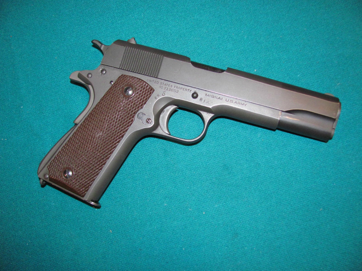 Colt 1911-A1, U.S 1938 Ultra 1938 Colt 1911-A1 R.I.A. Arsenal Refurb ...