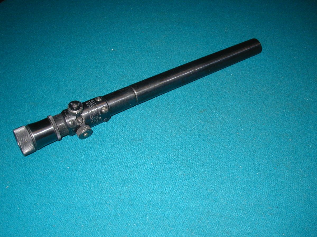 Weaver Ww2 Original M73 B1 Sniper Scope, Like New .30-06 Springfield ...