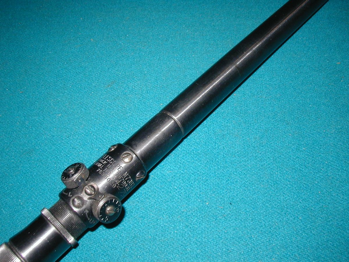 Weaver Ww2 Original M73 B1 Sniper Scope, Like New .30-06 Springfield ...