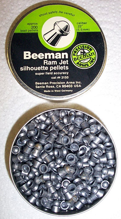Beeman Ramjet Silhouette Pellets In Tin, 22 Cal. For Sale at GunAuction.com - 5690950