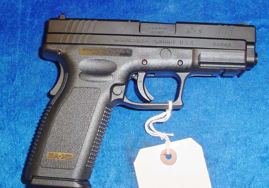 Springfield Armory (Geneseo, Il) Xd 45 Acp Full Size Pistol Package .45 ...