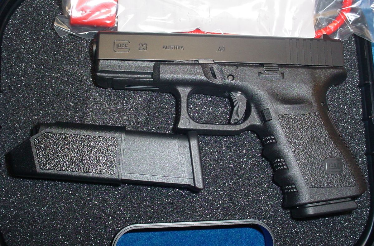 Glock Model 23 G3 40 Cal Compact Pistol .40 S&W For Sale at GunAuction ...