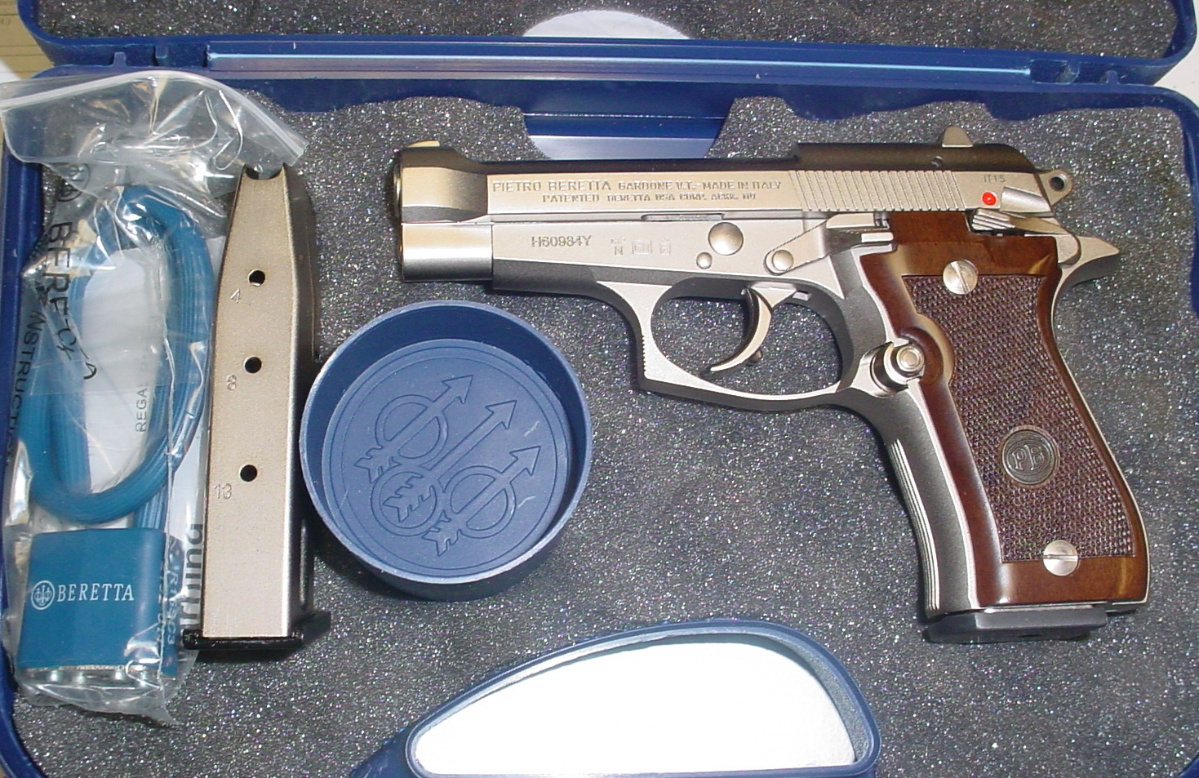 Beretta Model 84 Cheetah 380 Nickel Pistol .380 Acp For Sale at ...